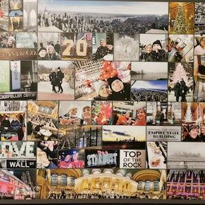 Photo Collage Canvas Print Custom Designed Very Large Extra Large ...