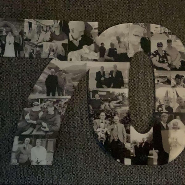 Acrylic Photo Number Collage, Birthday Gift, Photo Gift, Personalised ...