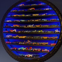 Toy Car Display Shelf, Wooden Toy Car Organizer, Handcrafted Toy Car ...