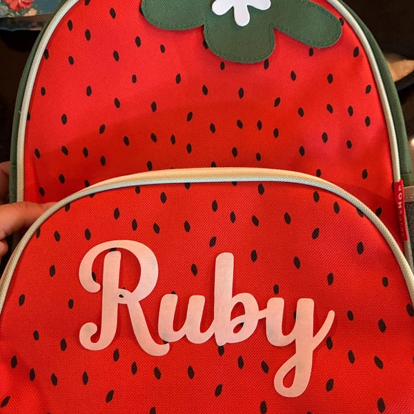 Personalized Leather Name Patch Script Font Cut Out Custom Leather ...