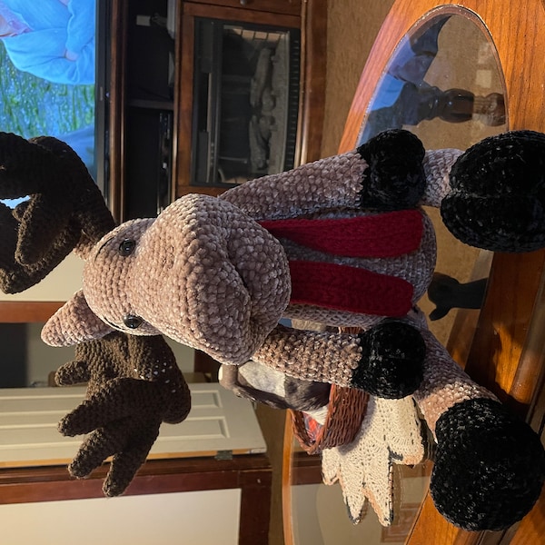 PATTERN - Moses the Moose - Crochet Amigurumi Pattern - Etsy