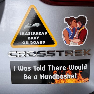 ERASERHEAD Baby on Board Sticker 4 Vinyl Decal, Laminated for All ...