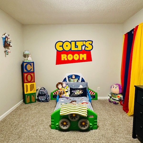 Toy Story Inspired Decal,game Room Decal, Toy Story Decal, Toy Story ...