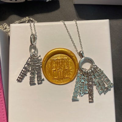 Modern EMPTY TOMB Necklace Gold Vermeil CHRISTIAN Pendant Born Again ...