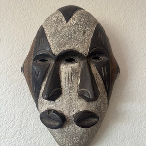 Wooden Figures Primitive Decor Nkisi Nkondi Hand Carved Statue Vintage ...