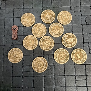 Geocache Swag Tiki Tokens - Etsy