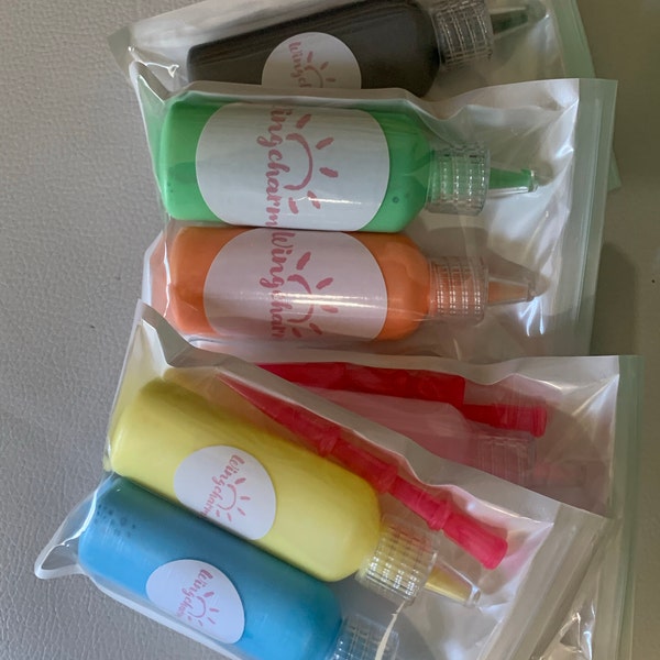 16 Color Decoden Liquid Cream Glue, Simulation Cream Glue, Decoden Jam ...