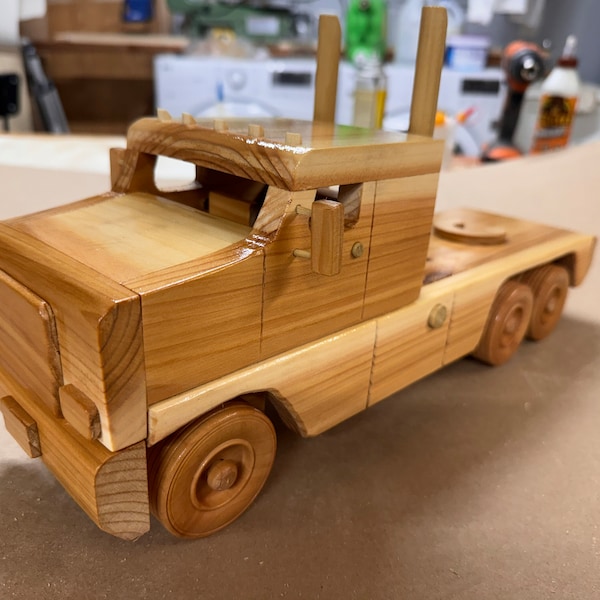 The Big Easy Triple Truck Fleet Wood Toy Plans & Patterns (4 PDF Downloads) - Etsy