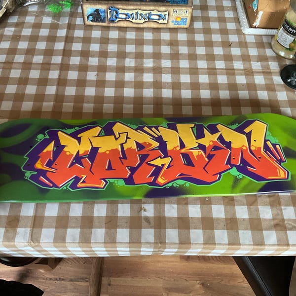 Custom Graffiti Spray Paint Can Name Letters Personalized Street Art ...
