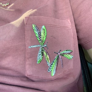 Pair of Dragonflies Applique Patch Dragonfly Couple, Bug, Insect 4 iron On - Etsy