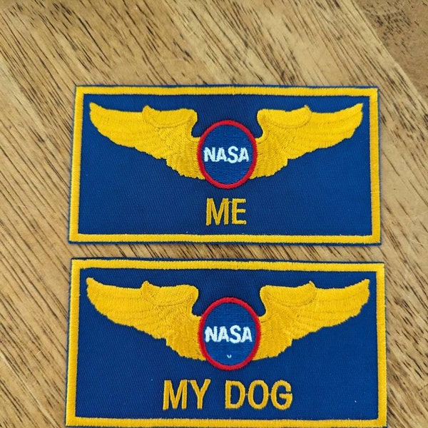 Personalized Astronaut Name Patch - Embroidered Space Flight Suite ...