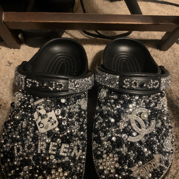 Divine Bluey Bling Crocs - Etsy