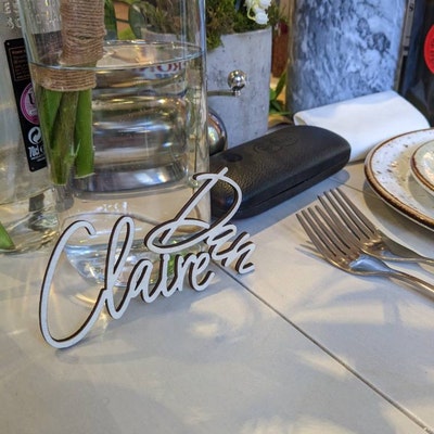 Personalised Place Names Wooden Place Names Unique Wedding - Etsy UK