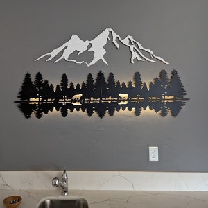 Day and Night Metal Wall Decor Moon and Sun Wall Art - Etsy