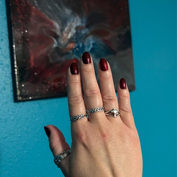 Thin Minimalist High Polished Simple Plain Silver Ring Band / Stackable Engagement Promise ...