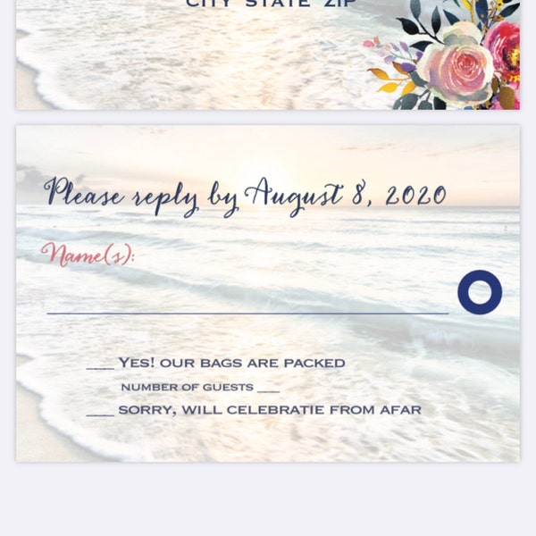 Rose Gold Boarding Pass Rose Gold Invitations, Reply Luggage Tags - Etsy