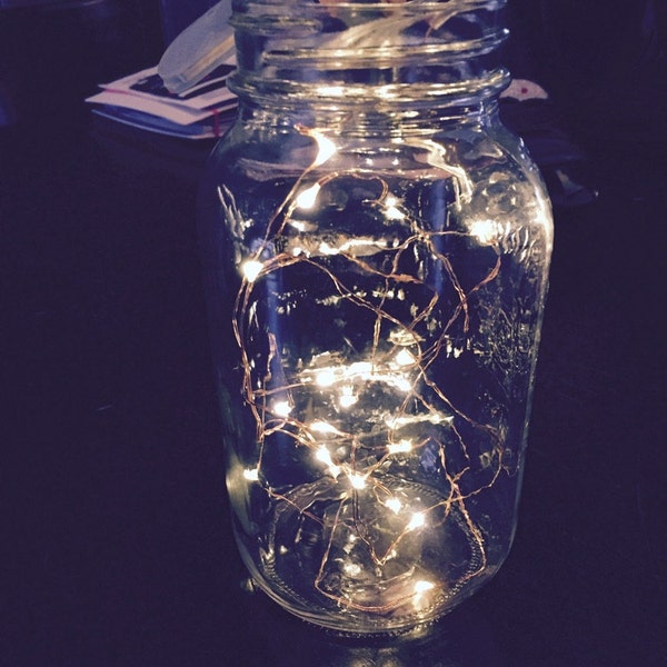 Rustic Wedding Decor, String Lights, Wedding Table Decor, Reception ...