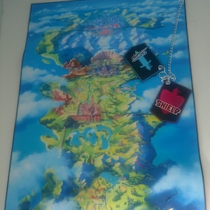 The Legend of Heroes: Trails of Cold Steel Map of Zemuria | Etsy