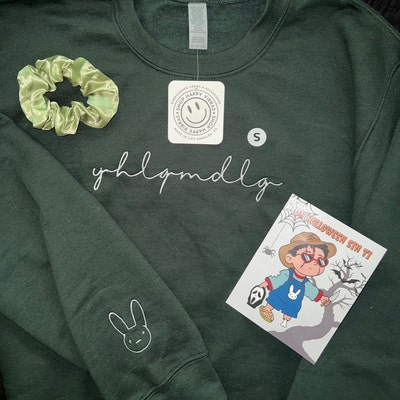 Benito Heart Corazon Bad Bunny Pink Crewneck Bad Bunny Merch - Etsy