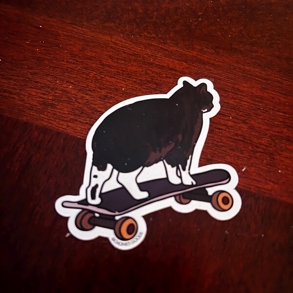 Toilet Tyrant Cat Meme Sticker Sheet Sad Cat Sticker, Meme Sticker ...