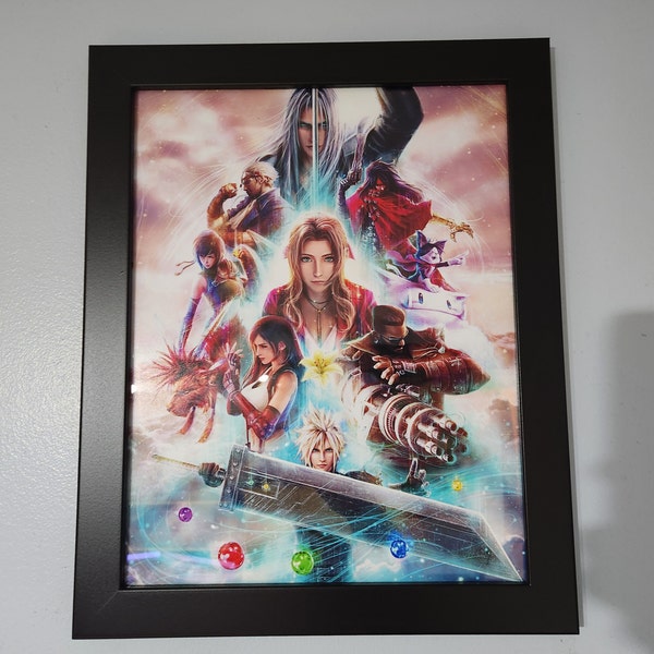 Final Fantasy VII Remake - Limited Edition Fine Art Print -FF7 Poster ...