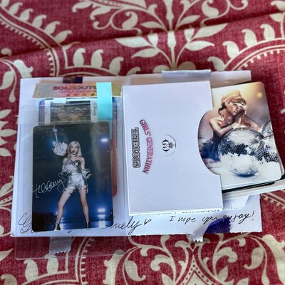 Taeyeon INVU Photocards Orange Version freebies Included - Etsy