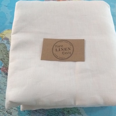 Crete Linen 100% Linen Fabric Flax Linen 150 GSM Price per Meter Cut to ...