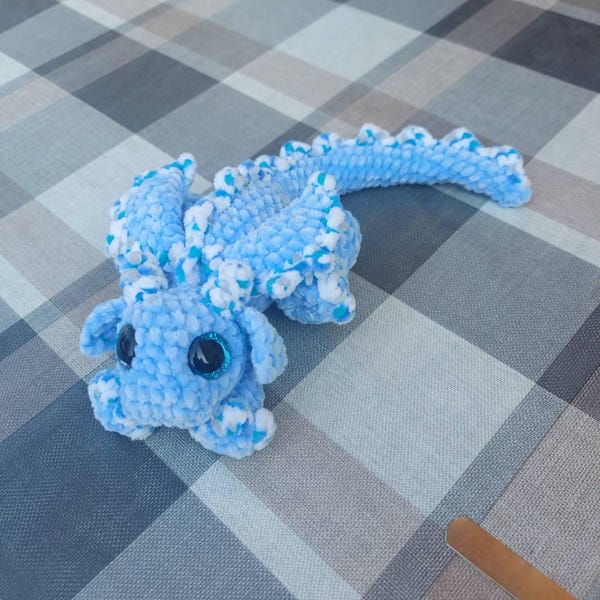 Spark the Mini Dragon Crochet Pattern, Amigurumi Easy Small Dragon - Etsy