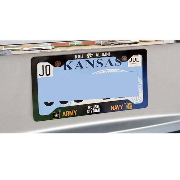 Custom License Plate Frame, Personalized License Plate Frame, Custom ...