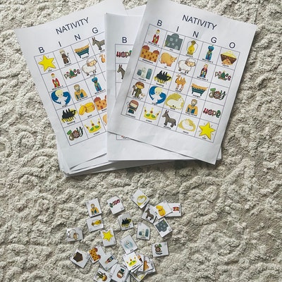 Resurrection Bingo,he is Risen,religious Easter Bingo Printable,for ...