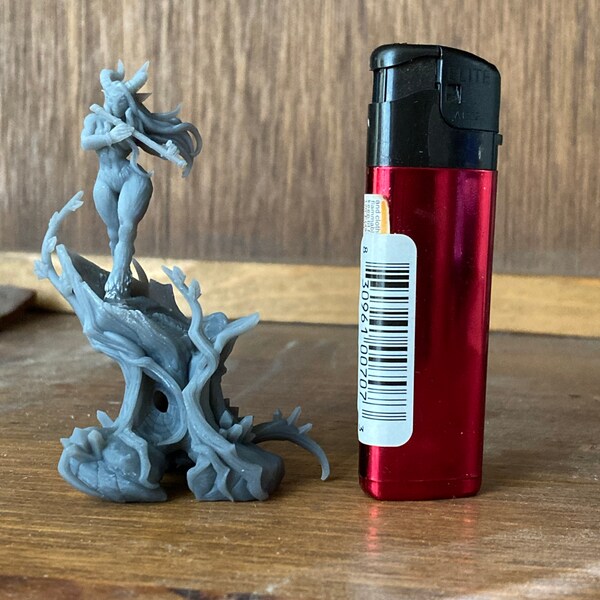 Satyr Dryad Pinup Dnd Miniature | Tabletop RPG Dnd Mini | D&D Figurines ...