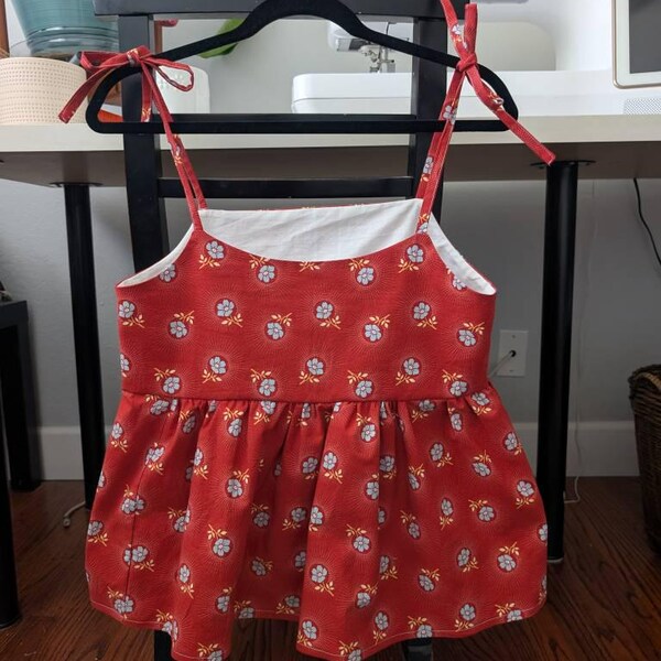 Tank Singlet Top Women's PDF Sewing Pattern, Racerback Tank Top ...