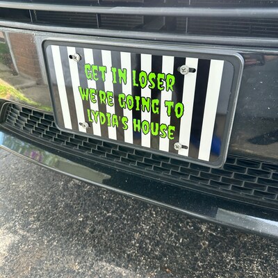 License Plate Frame Country Toads Take Me Home Funny License - Etsy