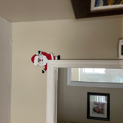 Door Corner Christmas Decor Holiday Decorations Christmas Ornament Door ...