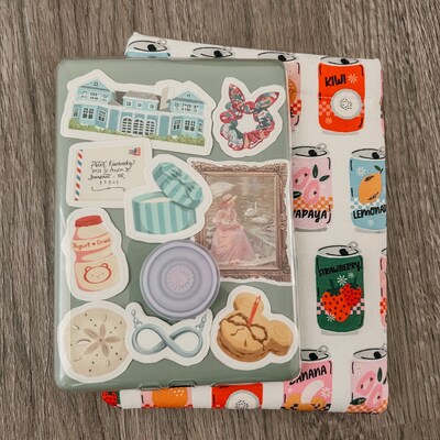 Strawberry Bunny Sticker Cute Stationery 3 in Weatherproof Matte Vinyl ...