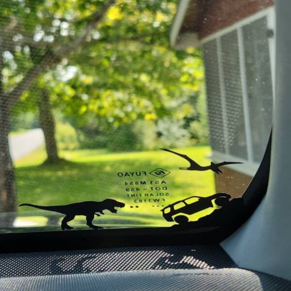 Dinosaurs Easter Egg Decals T Rex Raptor Stickers Fit for Jeep Easter ...