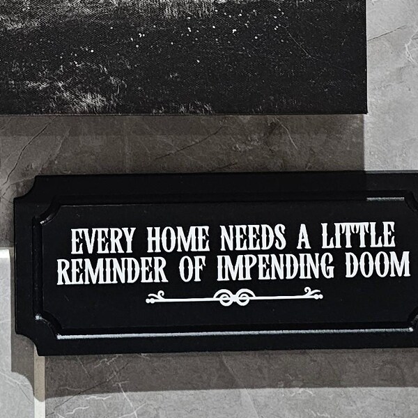 Gothic Sun and Moon Wood Slice - Maximalist Goth Gallery Idea - Dark ...