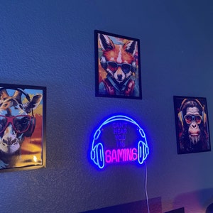 Set of 6 Gaming Prints, Gaming Prints, Gamer Prints, Gamer Decor ...