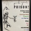 Pick Your Poison Sign Halloween Bar Menu Template Spooky - Etsy