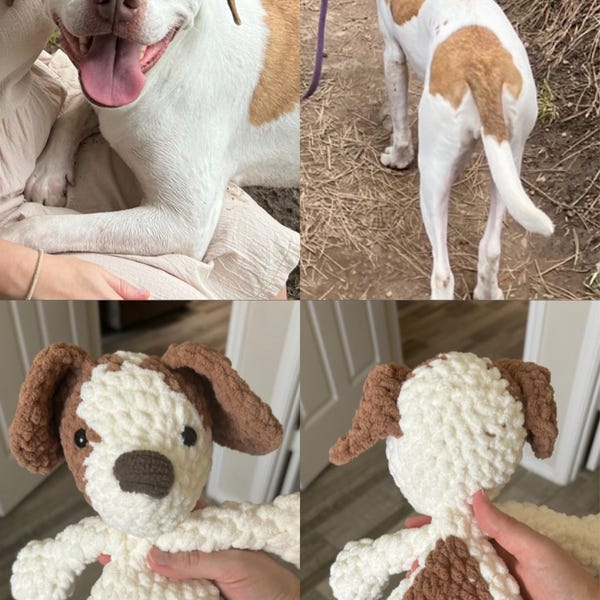 Made to Order | Dog Pup Snuggler, Dog Pup Lovey, Hound Beagle Plush ...