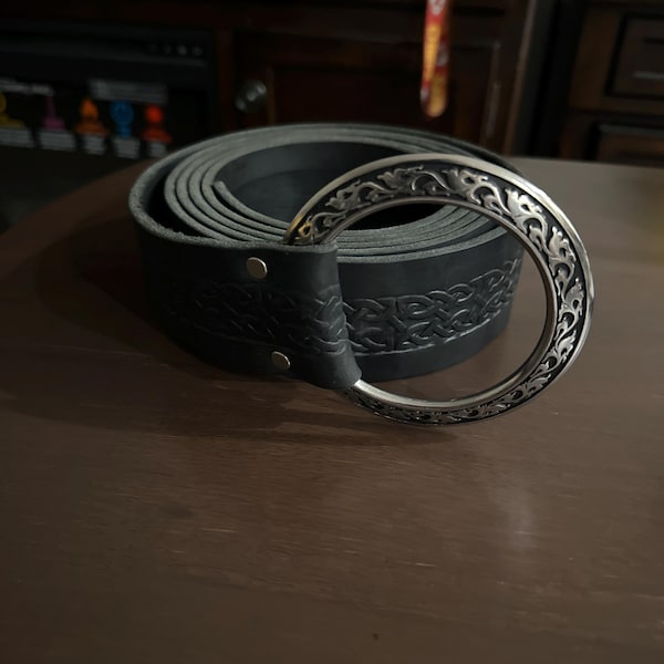 Leather Shield Strapping Kit for SCA Armored Rattan Combat - Medieval ...