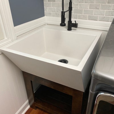 Large Utility Sink With Extension and Stand - Etsy