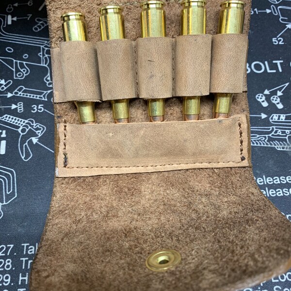 Rifle Cartridge Carrier; 5 Rounds - Etsy