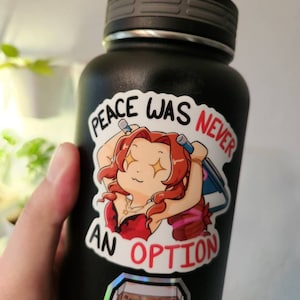 Aziraphale 'THIS IS FINE' 3 Inch Sticker - Etsy