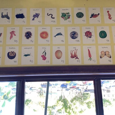 Nature Themed Alphabet Cards Homeschool Nature Study Printable ...