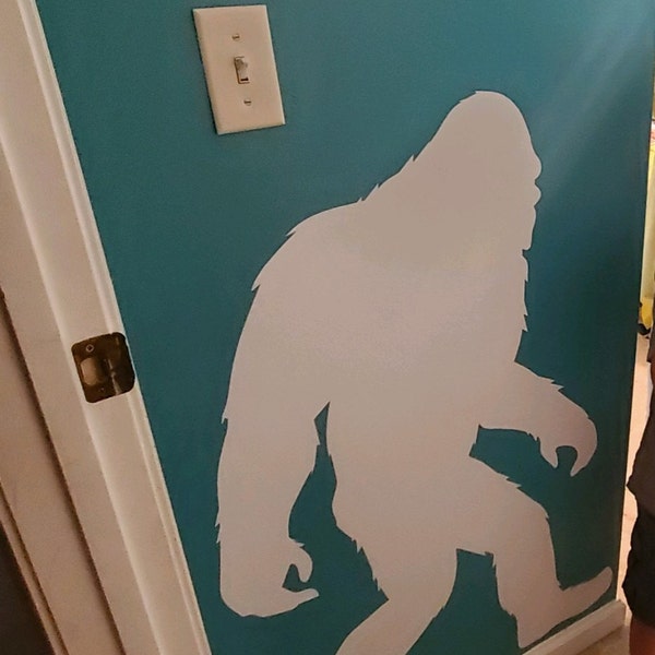 Bigfoot, Sasquatch Large Wall Decal - Etsy
