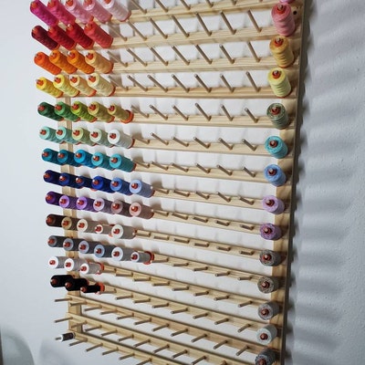 192 Spool Thread Rack 2 Inch Spacing-thread Organization, Thread ...