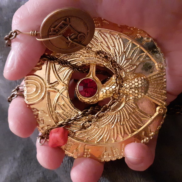 Marion's Necklace From Indiana Jones - for the Headpiece to the Staff ...