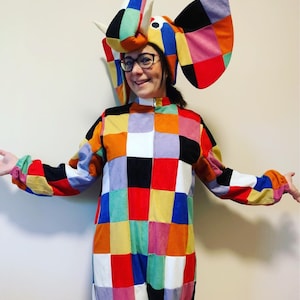 Elmer the Elephant Costume for Toddlers, Kids and Adults - Etsy