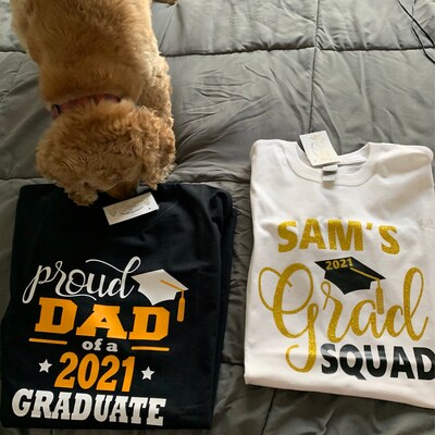 Proud Dad of a Graduate T-shirt, Graduation Shirt, Gifts for Dad ...